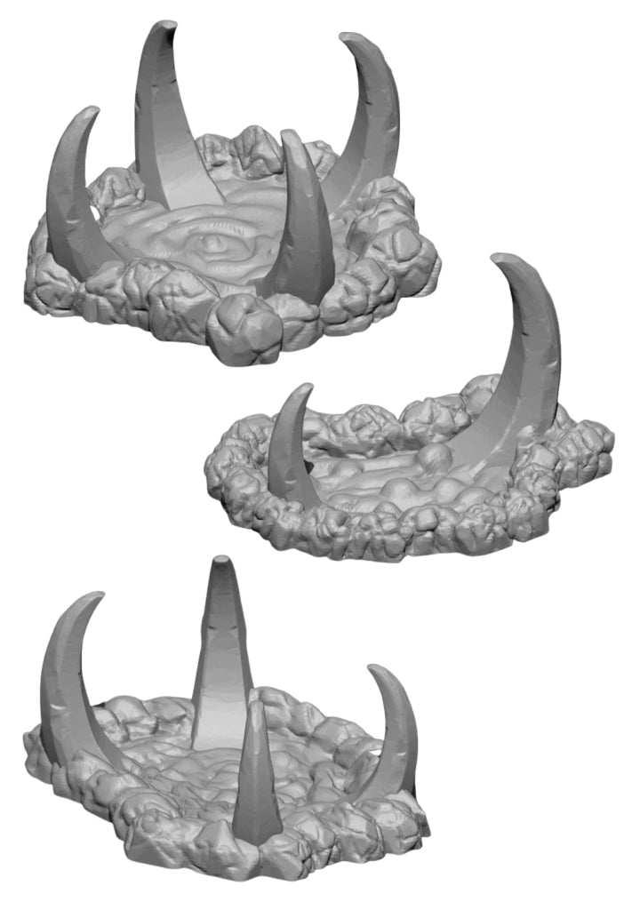 Bone Talon - Pools - 1 - 3D Printable – Hayland Terrain