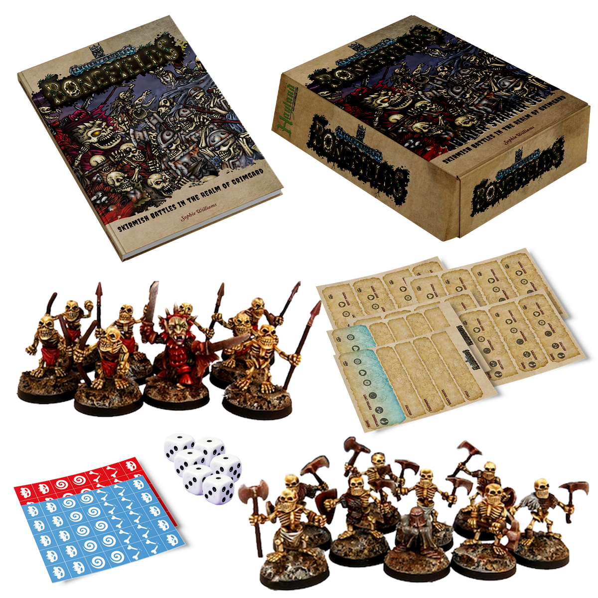 Bonefields - 2 Player Starter Set - MSPaints Bundle - Metal Edition ...