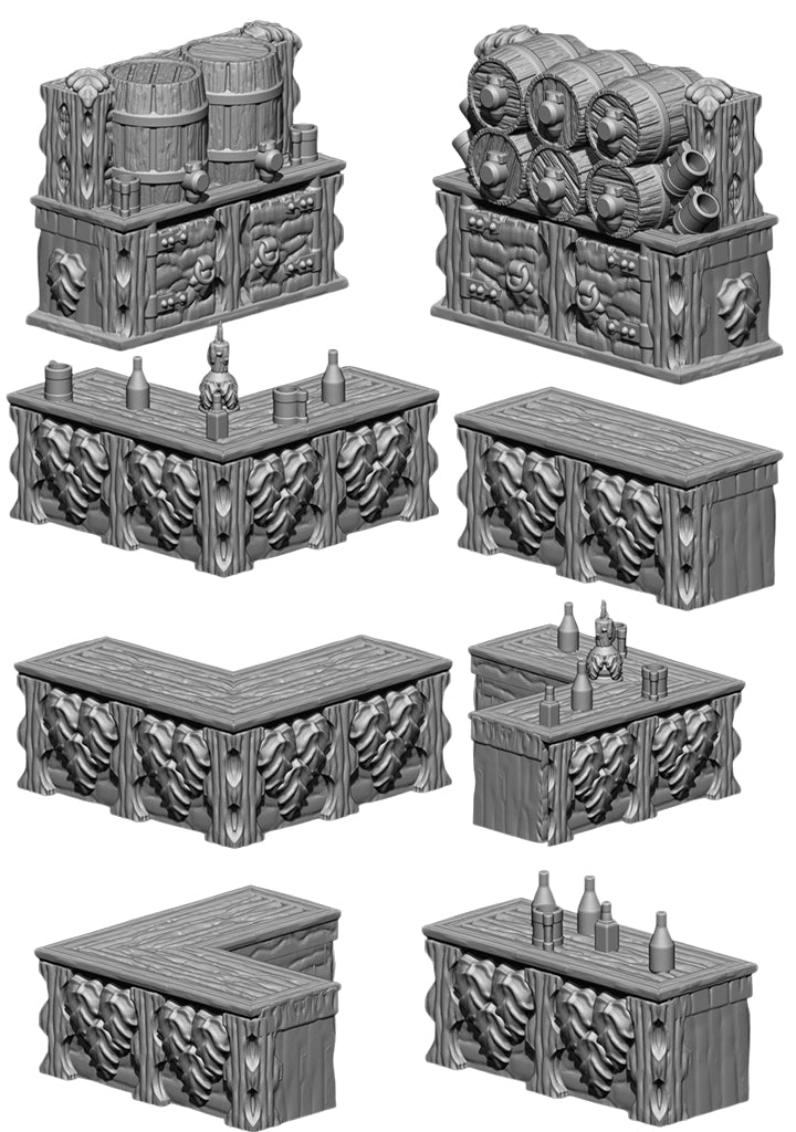 Elven Tavern - Bar – Hayland Terrain