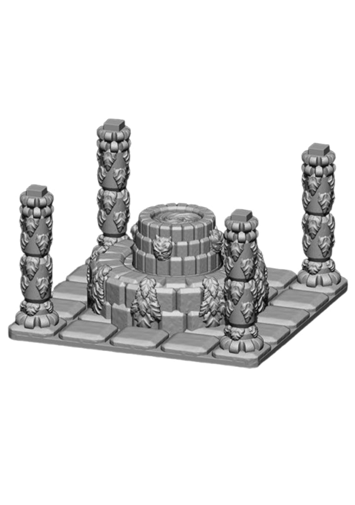 Elven Shrine - Fountain – Hayland Terrain