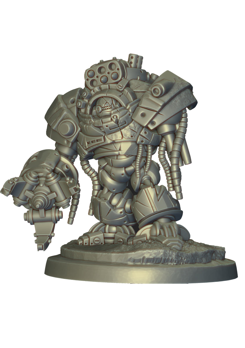Sci-fi Mech - 7 - Damaged – Hayland Terrain