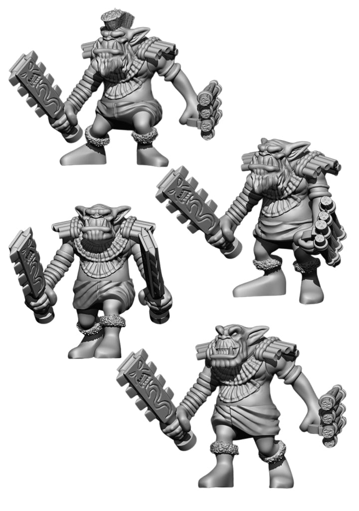 Tribal Orcs - Warriors – Hayland Terrain