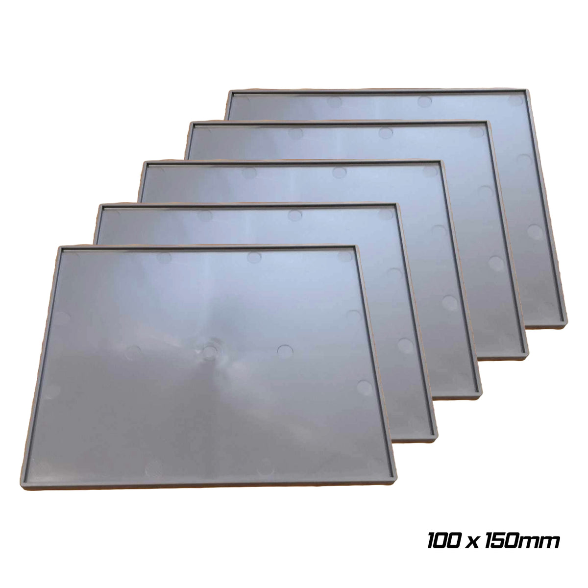 100 x 150mm Plastic Movement Trays - 8 Pack – Hayland Terrain