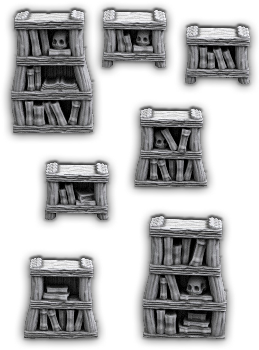 Fantasy Bookcases – Hayland Terrain