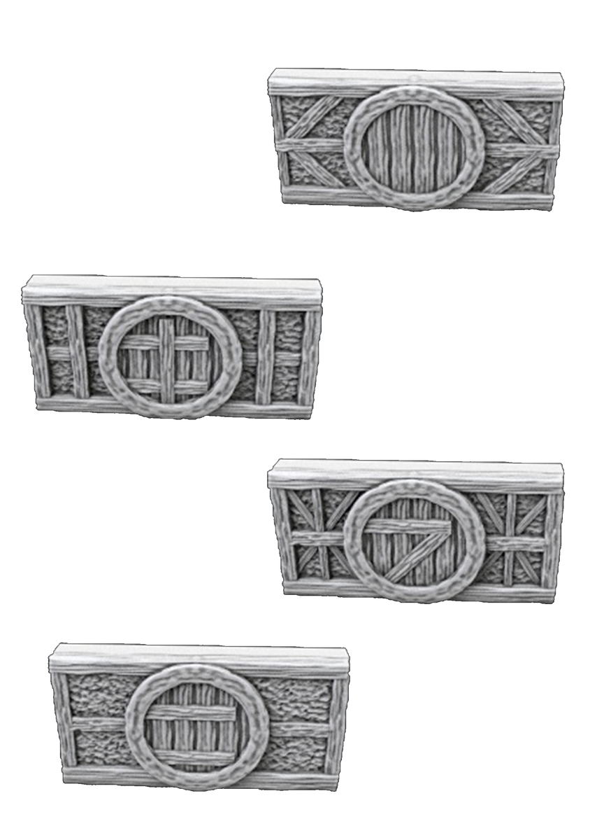 Fantasy Halfling Facade - Plaster – Hayland Terrain