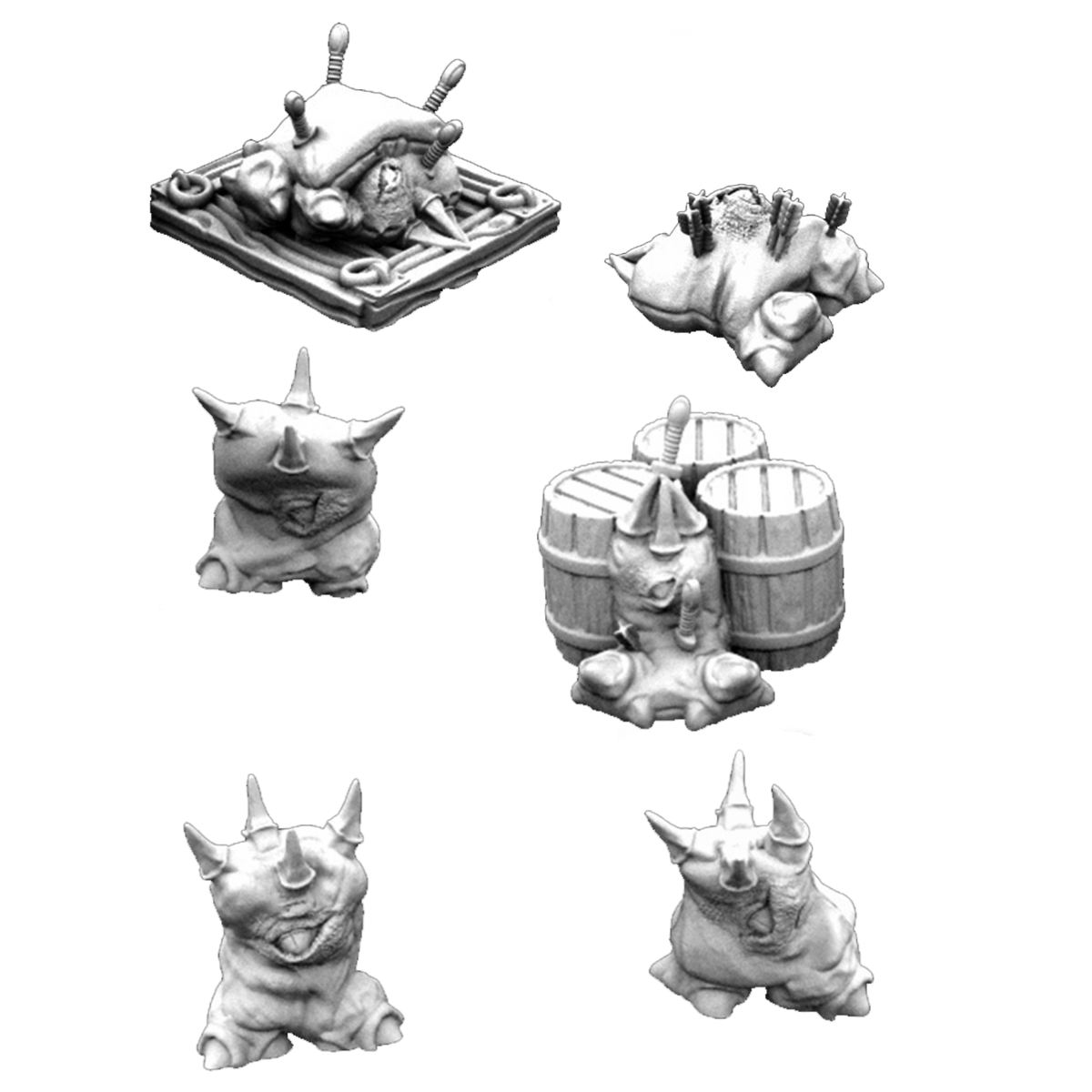 Mimic Sack Miniature Set 1 - 28mm – Hayland Terrain