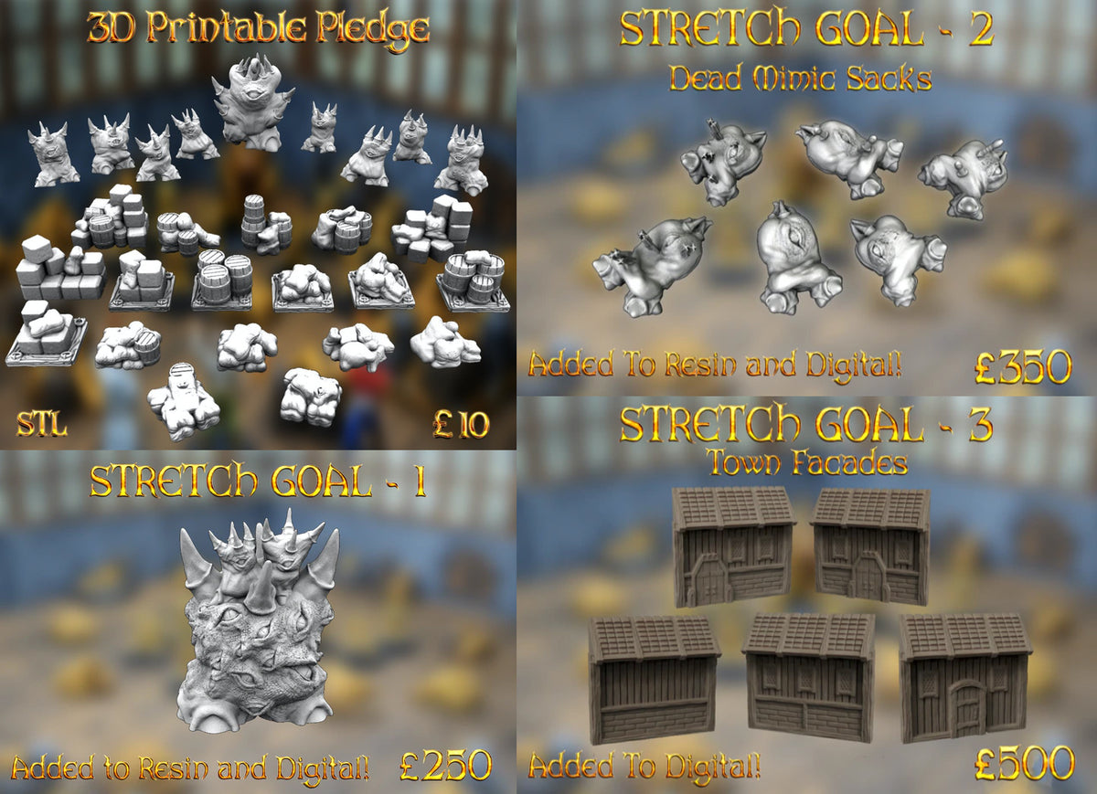 Mimic Sack 3D Printable - Late Pledge – Hayland Terrain