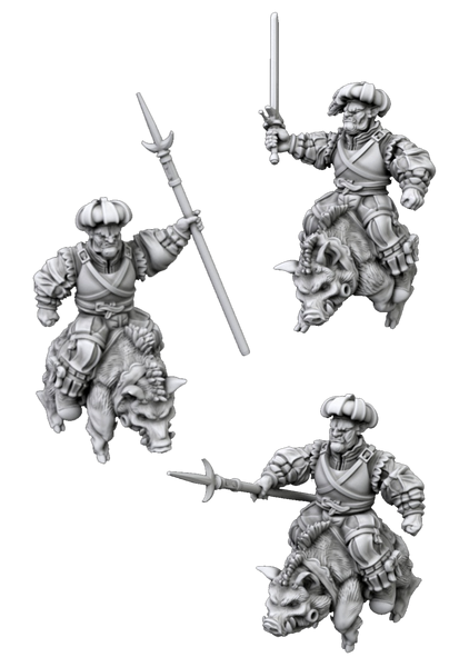 Ogre Boar Riders – Hayland Terrain