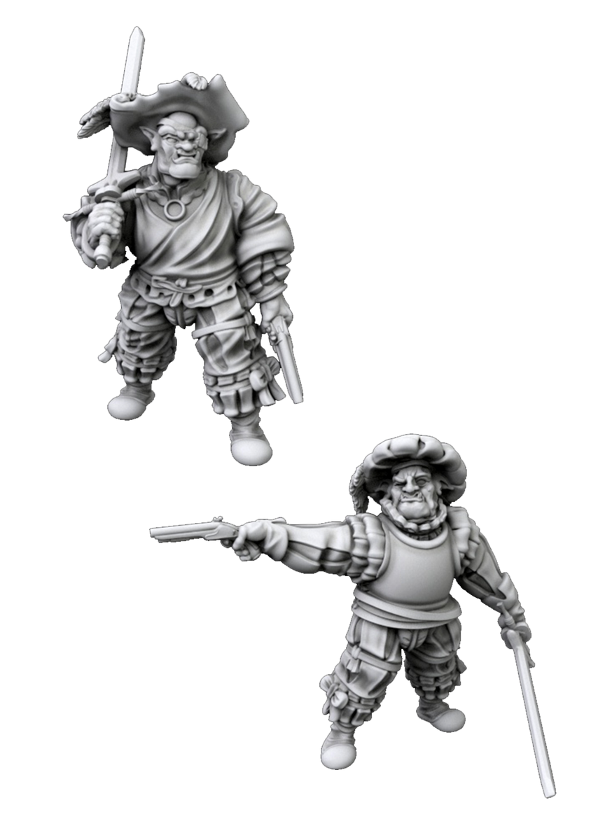 Ogre Pistolmen – Hayland Terrain