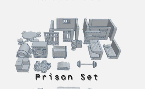 28mm Prison Accessories – Hayland Terrain