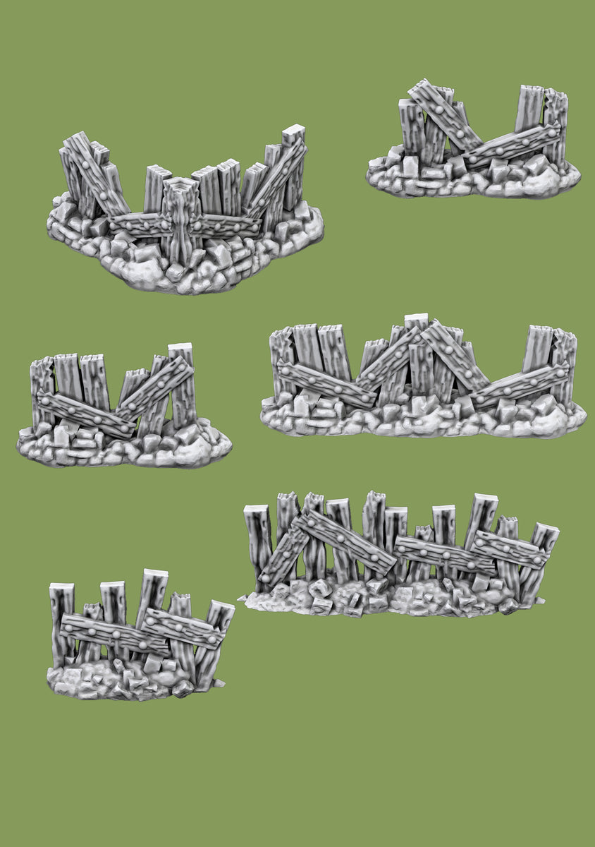 Shanty Fences - 3D Printable – Hayland Terrain
