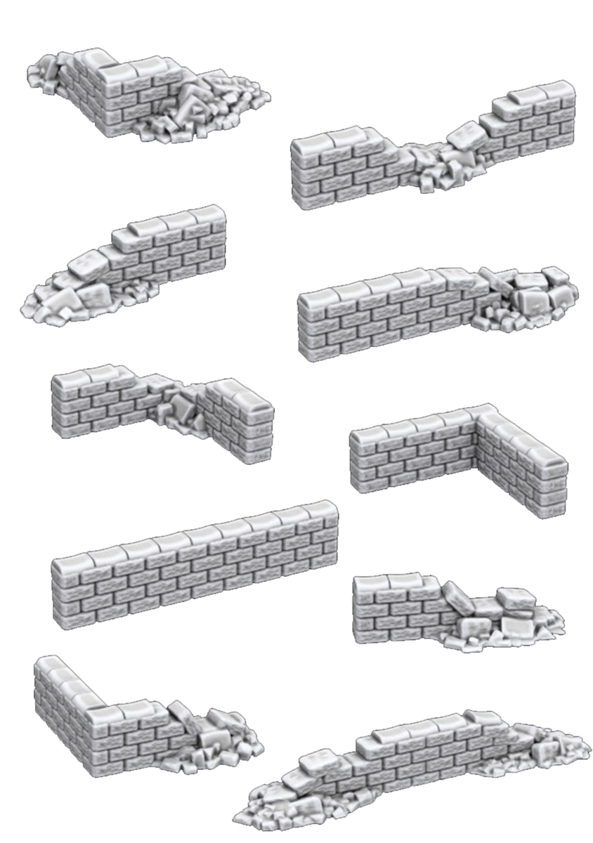 Stone Wall Pack – Hayland Terrain