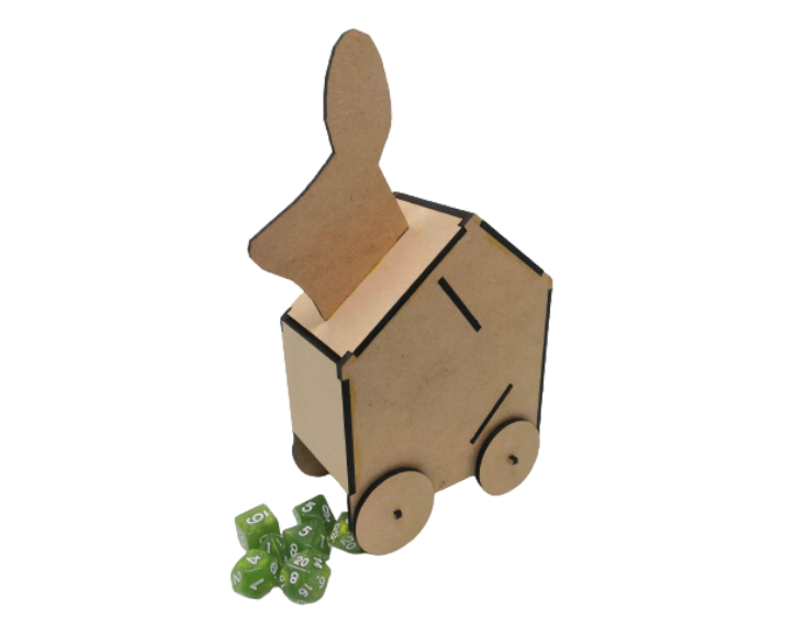 Trojan Bunny Dice Tower – Hayland Terrain