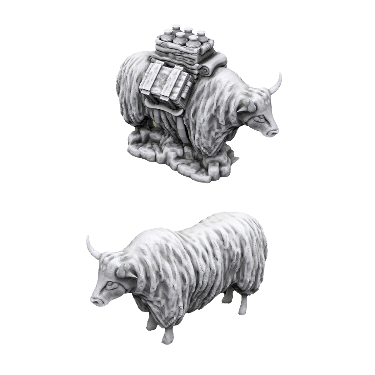 Yaks - 3D Printable – Hayland Terrain